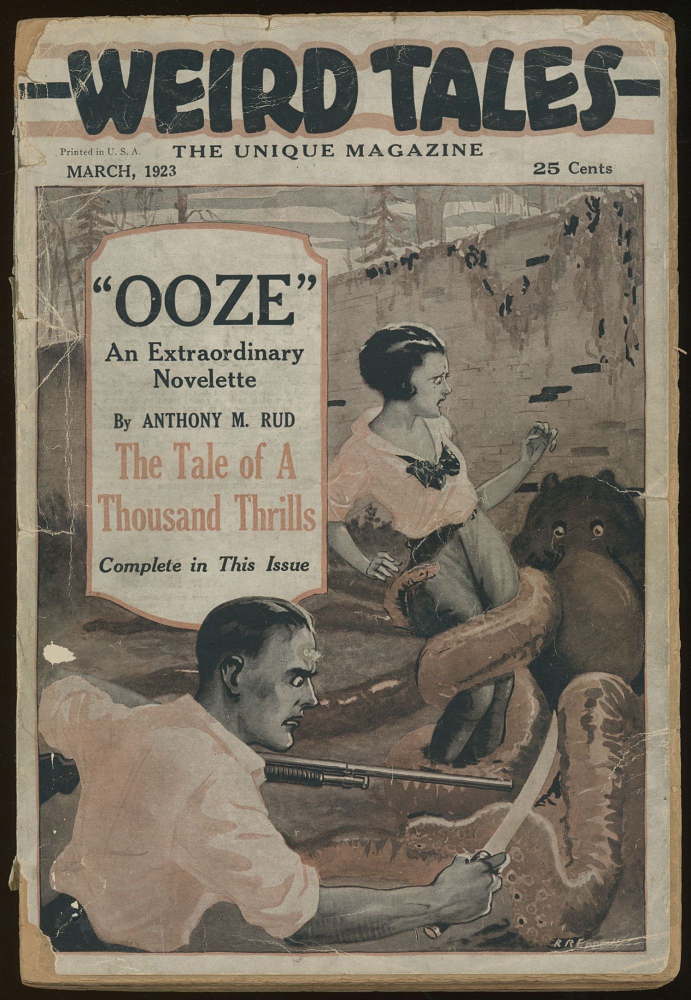 Weird Tales Weird Tales March 1923 Edwin Baird No 7454